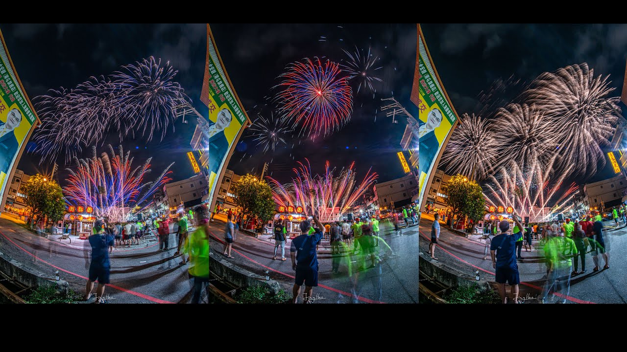 2024.10.19 梧棲鴨母寮廣玄宮 往 台南西羅殿 北港朝天宮 參香回駕 音樂高空煙火秀 - YouTube