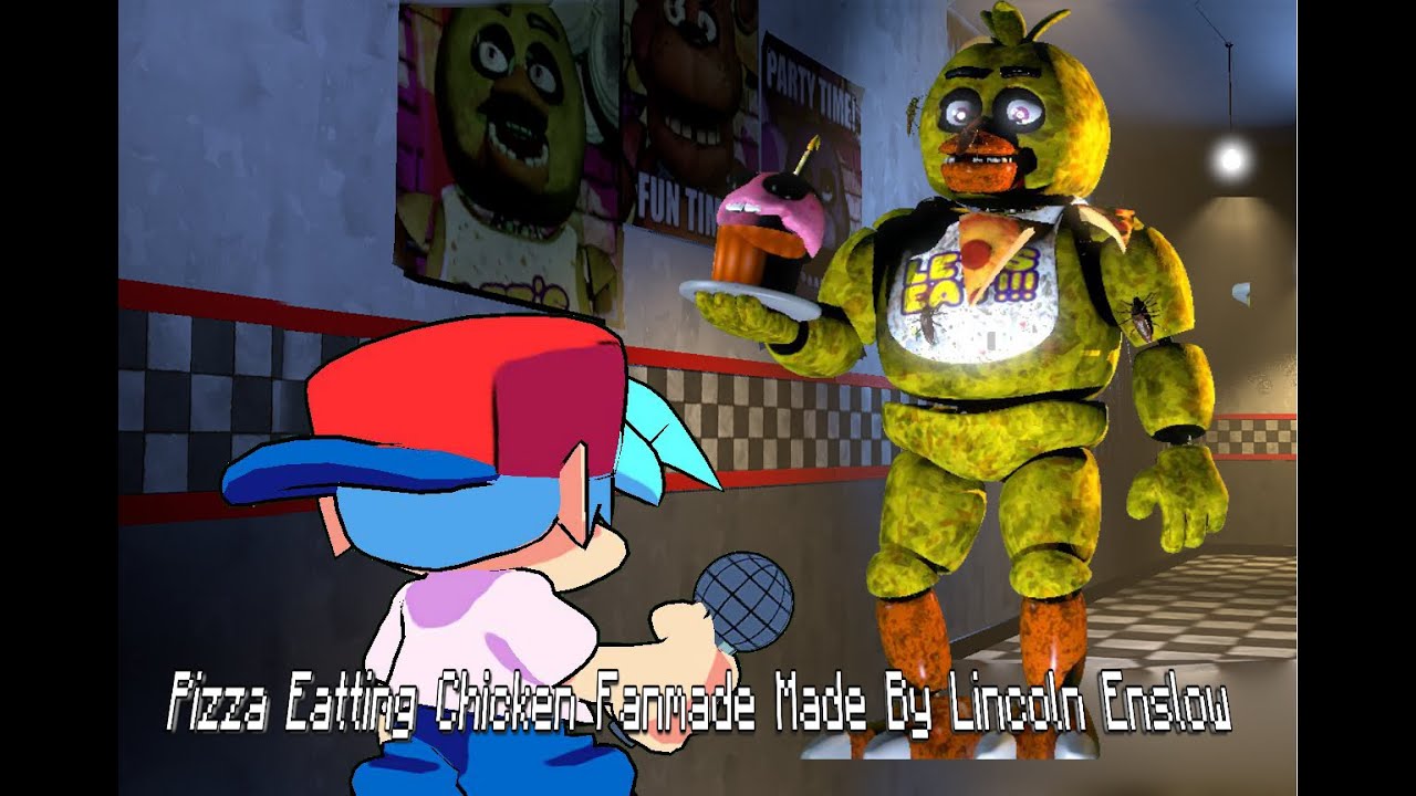 Fanmade Fnaf 1 Fnf Song Pizza Eatting Chicken - YouTube