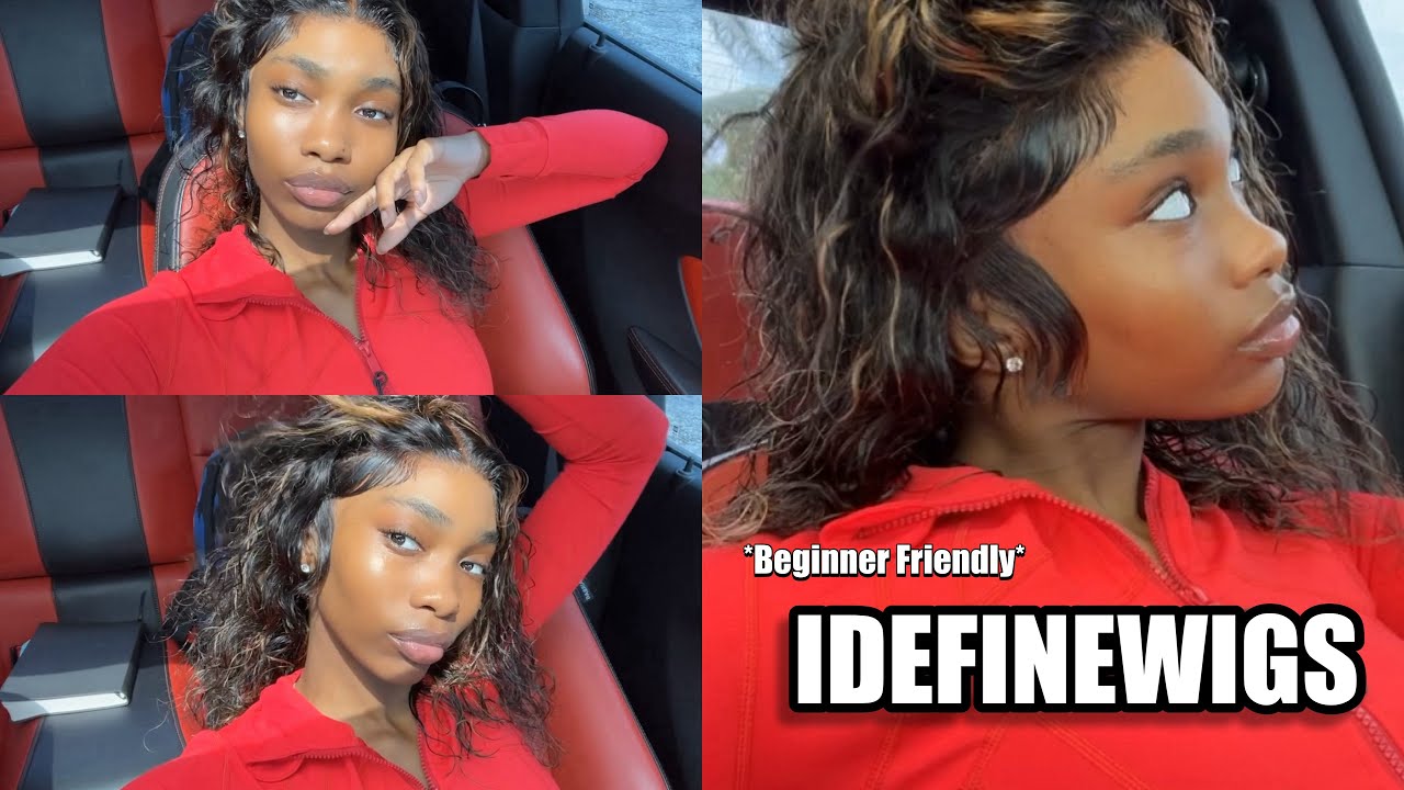 EASY! LOOSE HIGHLIGHTED CURLY WIG INSTALL *BEGINNER FRIENDLY* | Ft ...