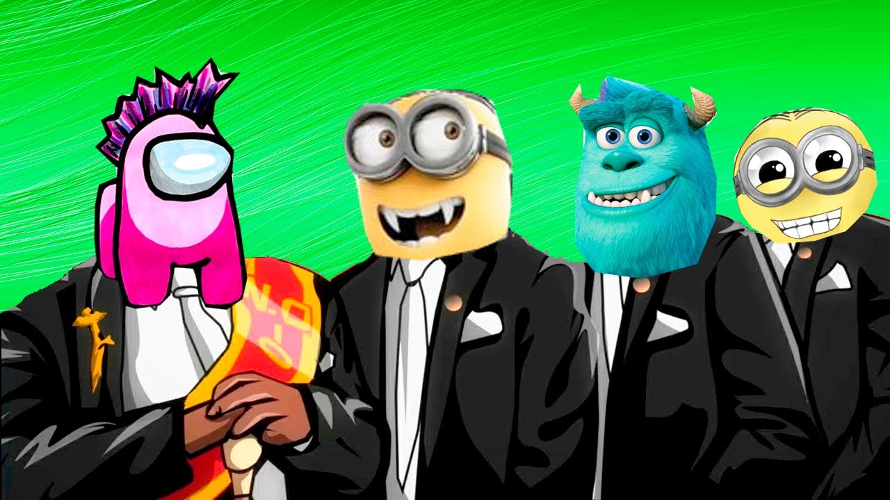 Among Us & Minions & Monster Corporation - Coffin Dance (Cover) - YouTube