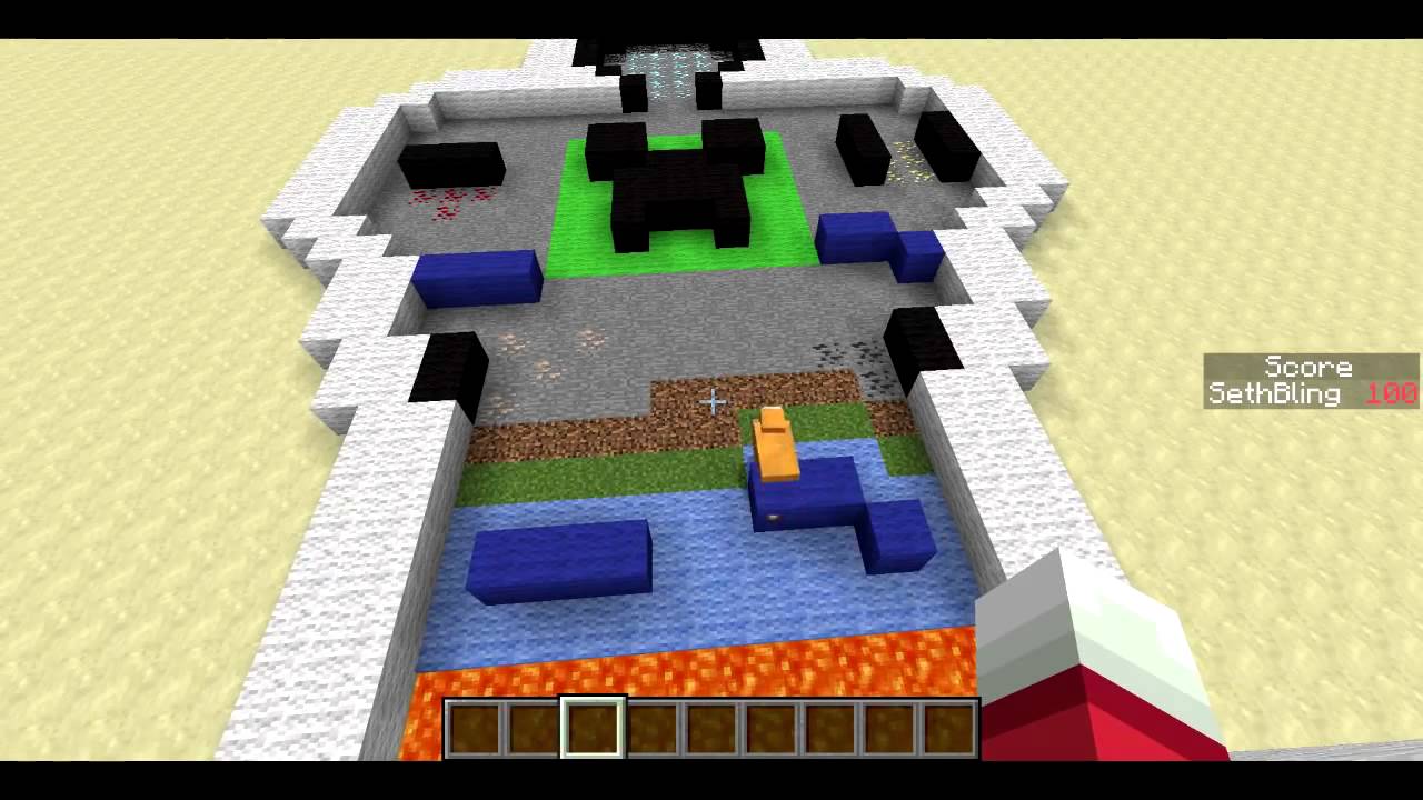 Minecraft 2015: Pinball in Minecraft - YouTube