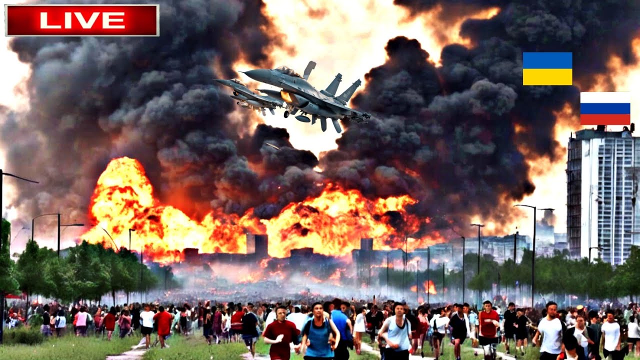 DESTRUCTION OF MOSCOW CITY! F-16 dropped 12 TONS bombs right on the ...