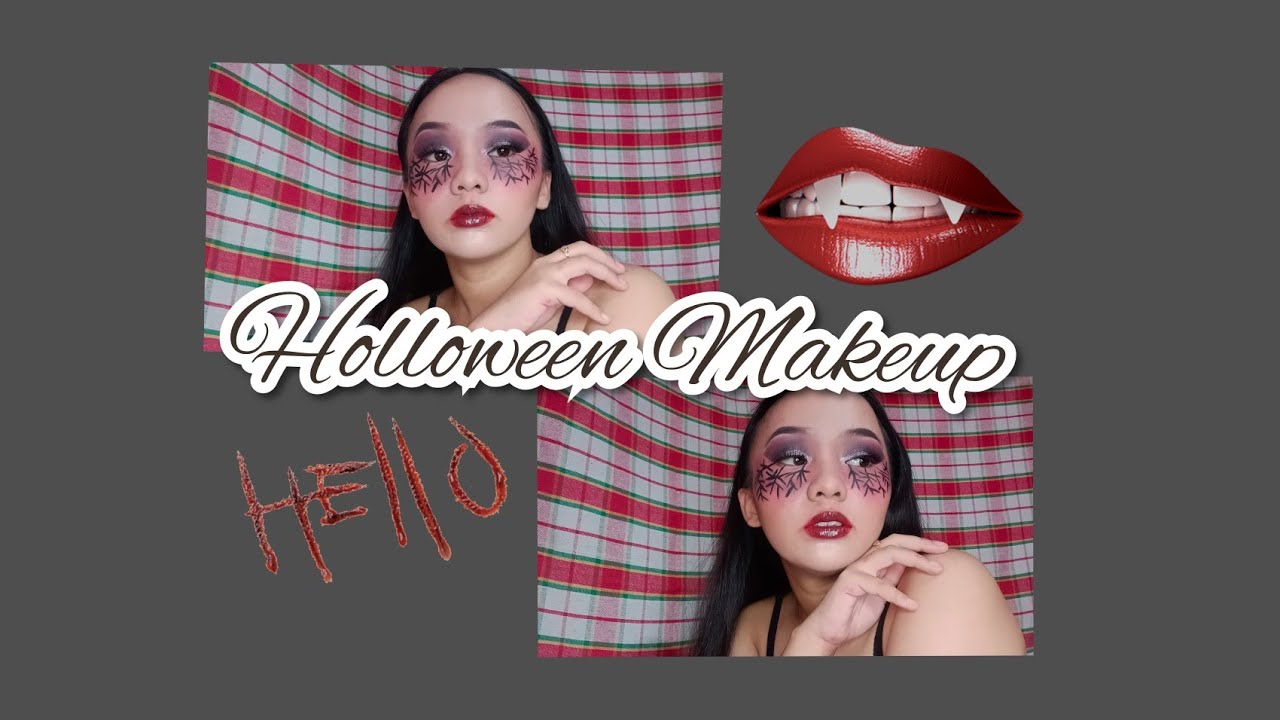 Easy Vampire Holloween Makeup Tutorial 2020 - YouTube
