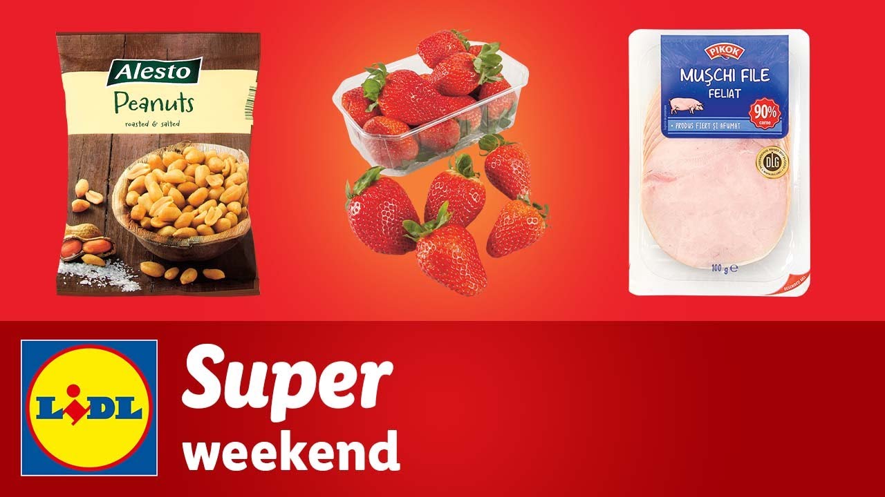 Super Weekend la Lidl • din 22 Aprilie 2022 - YouTube