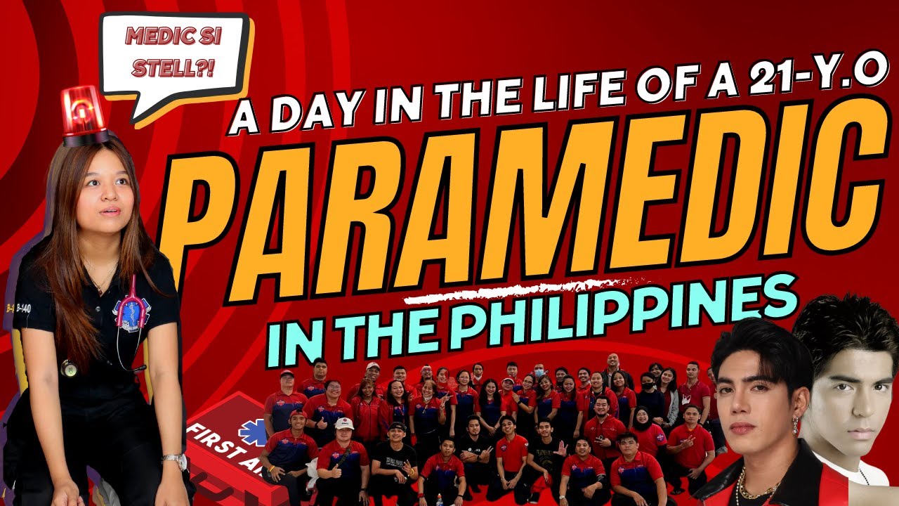 A day in my life as an EMT in the Philippines // Sideline ni Stell ng ...