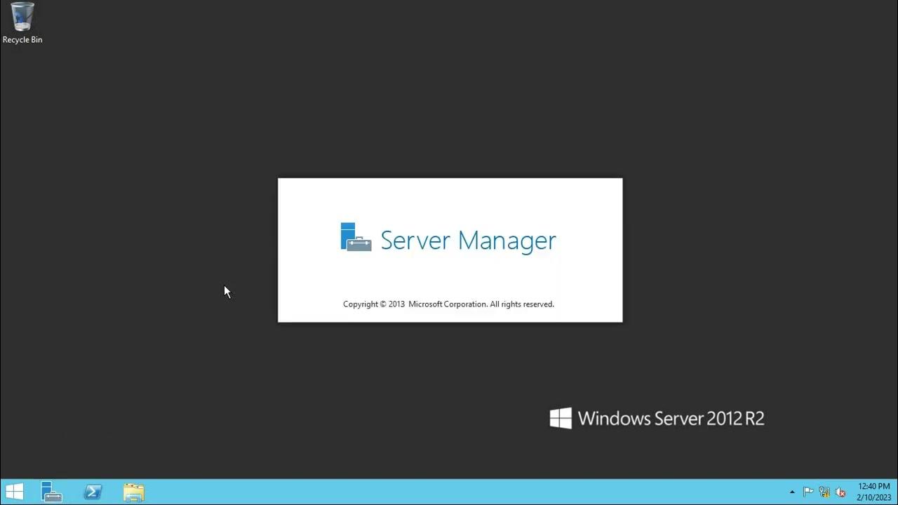 Install and Configure Windows Server 2012 - YouTube