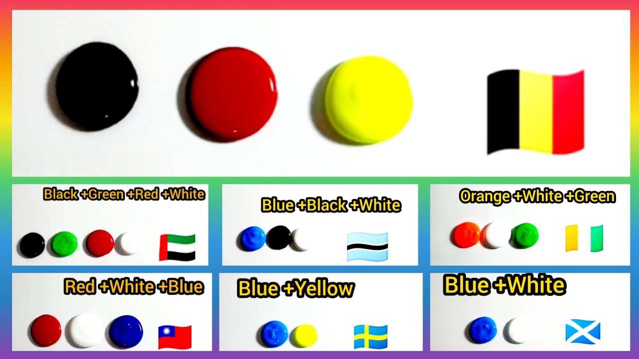Guess the final color 🎨 | Satisfying video | Paint mixingvideo | Art ...