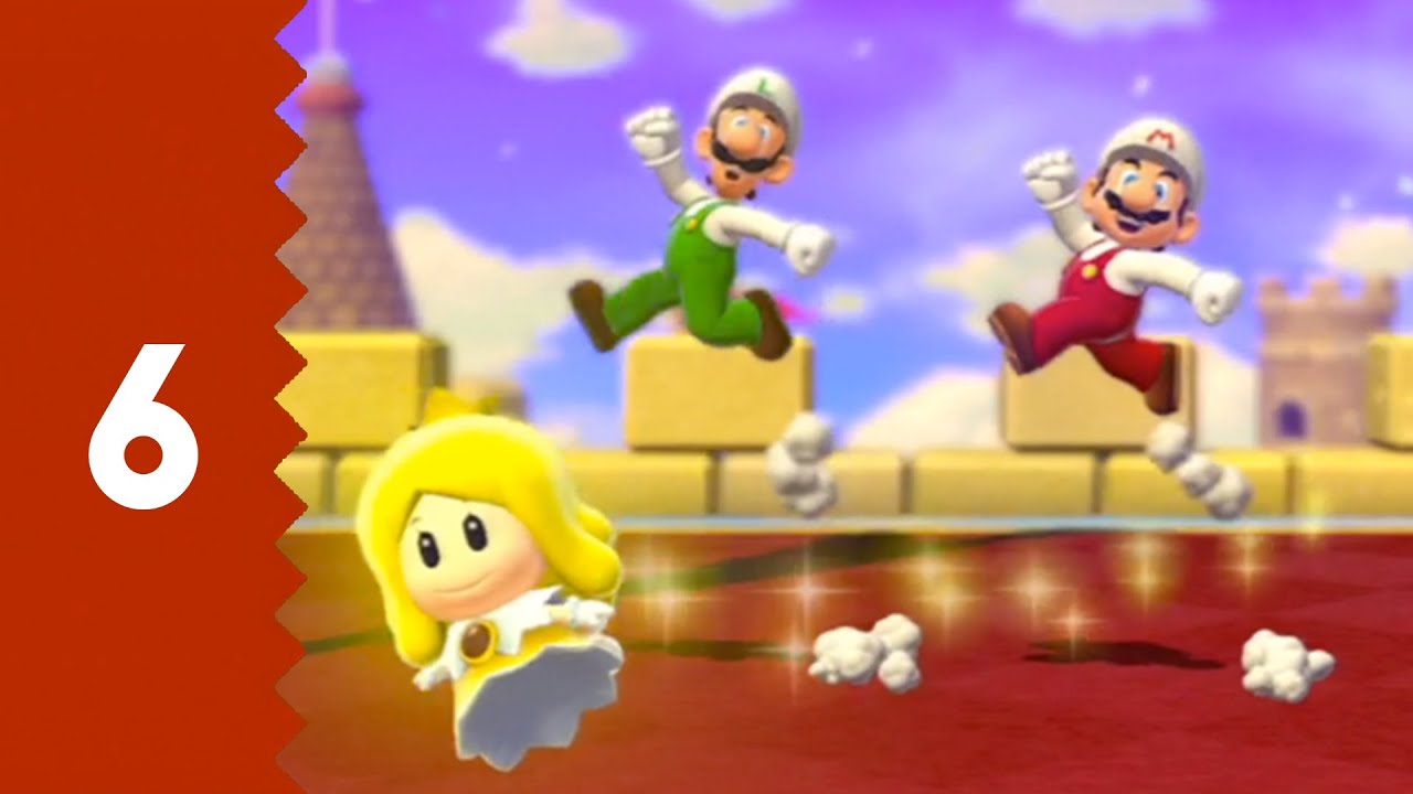 Let's Play Super Mario 3D World [100% Multiplayer] - Part 6 - YouTube