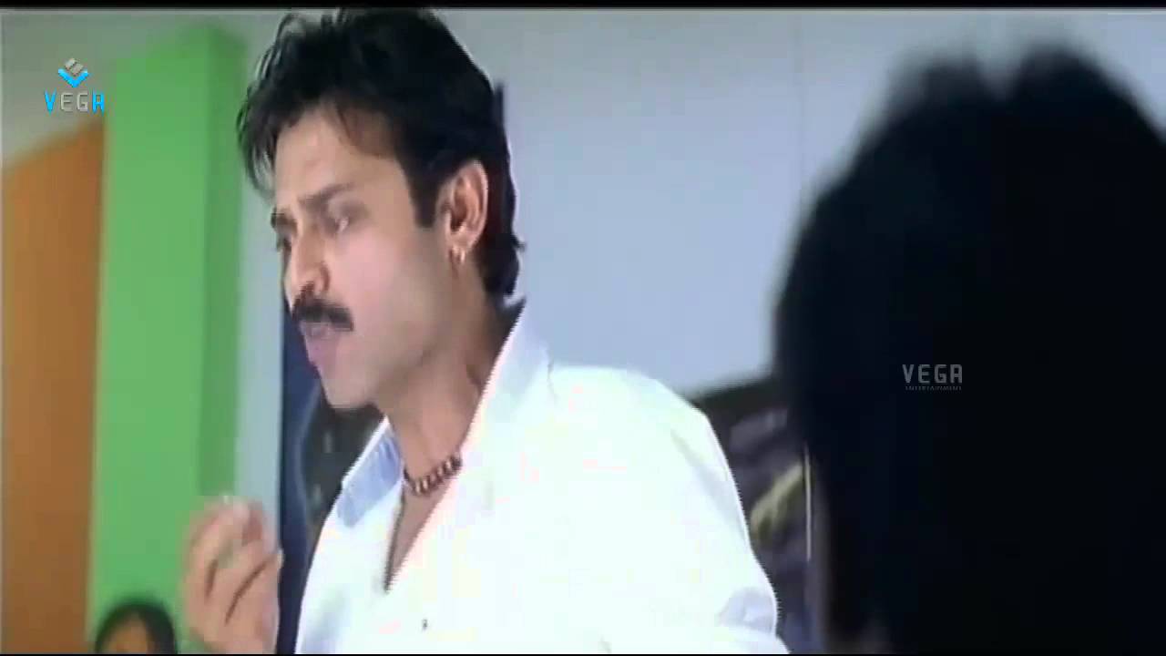 Vasu Movie : Venkatesh Emotional Scene : Venkatesh,Bhumika - YouTube
