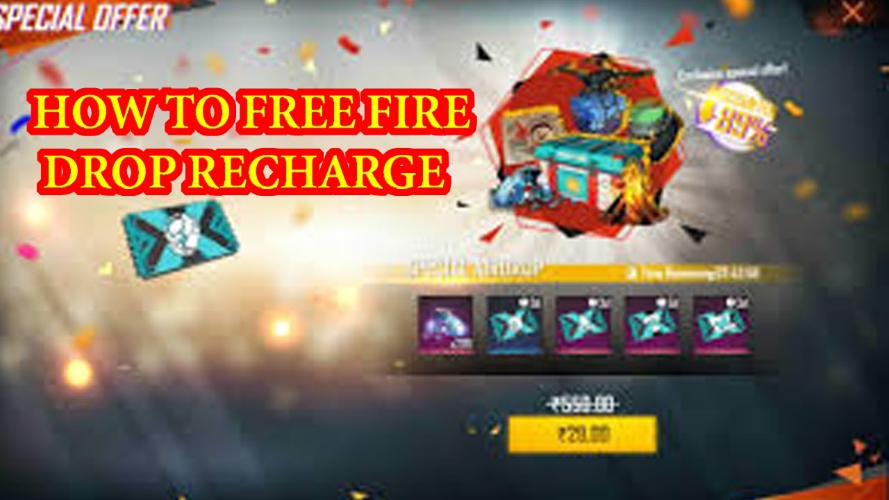 HOW TO FREE FIRE DROP RECHARGE - YouTube