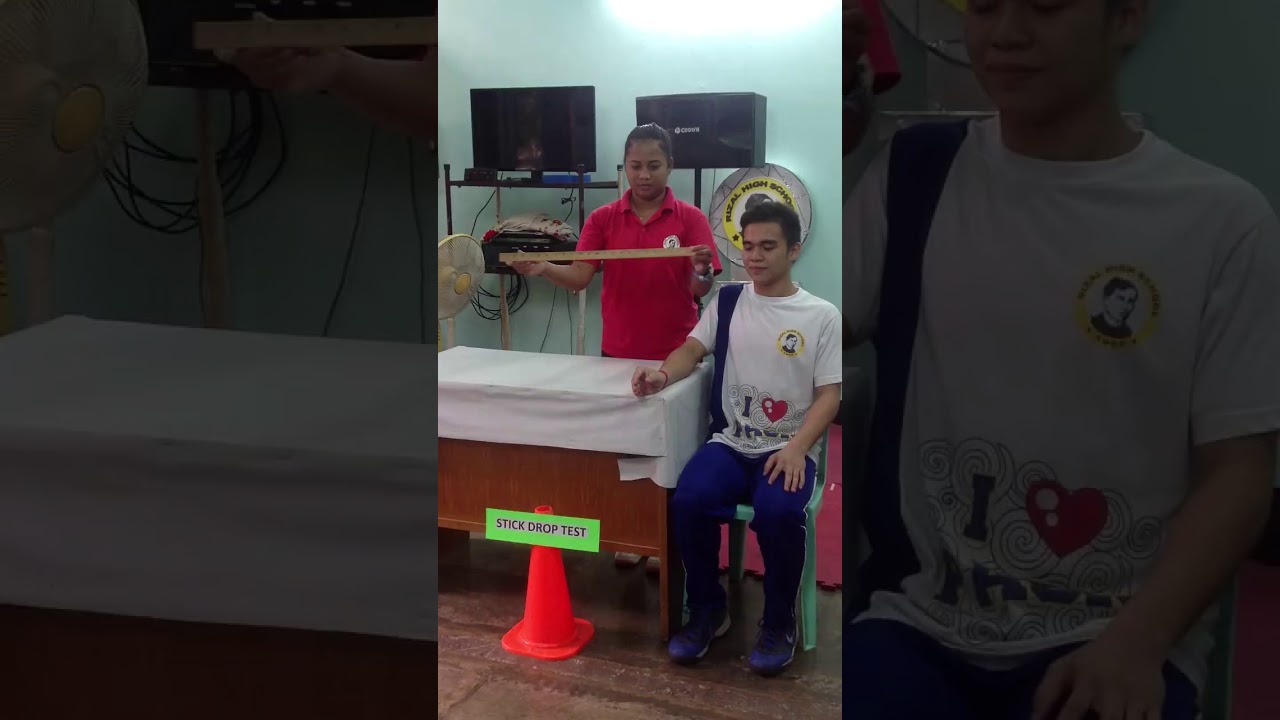 Stick Drop Test - YouTube