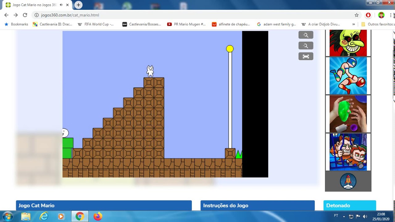 Cat Mario #1 - O jogador é um gato? - YouTube