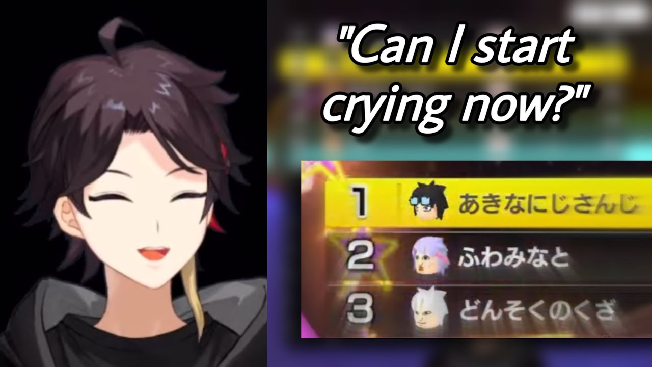 akina finally wins the mario kart tournament | Nijisanji eng subs - YouTube