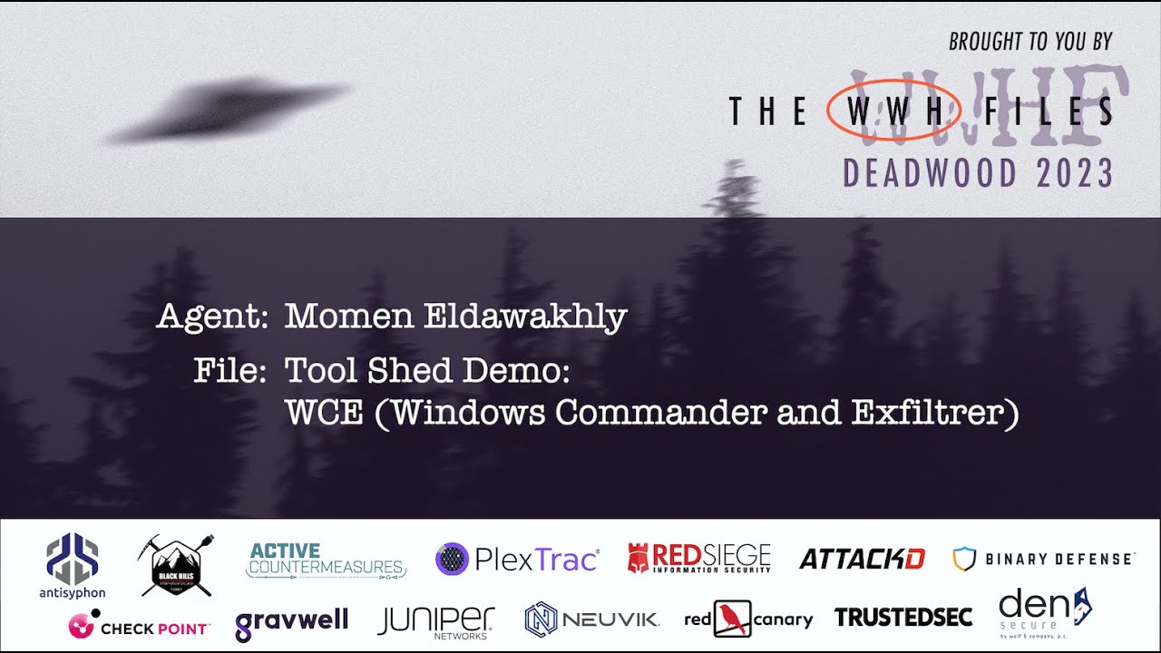 Tool Shed Demo: Windows Commander and Exfiltrer (WCE) | Momen ...