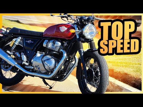 A MOTO CHEGA PRÓXIMO DOS 200KM/H? *TOP SPEED ROYAL ENFIELD INTERCEPTOR ...