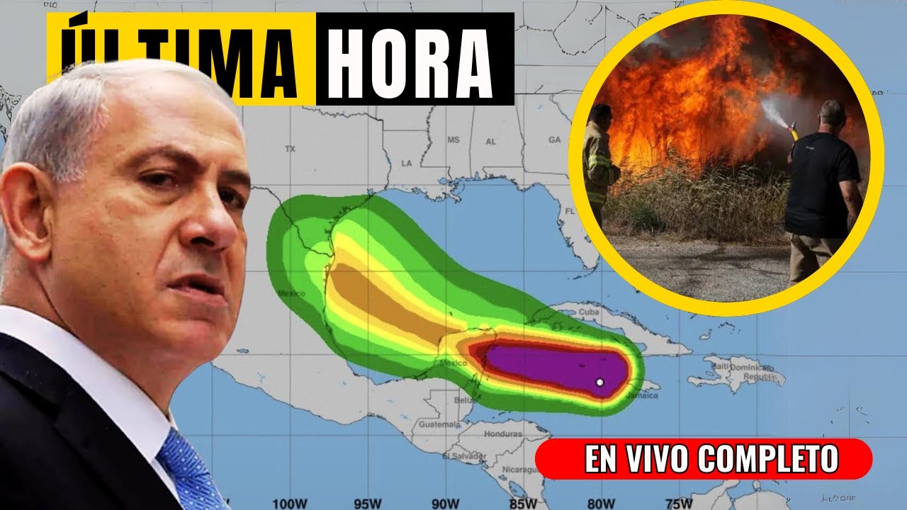 🔴 ÚLTIMA HORA: 200 COHETES DE LÍBANO ATACAN ISRAEL | BERYL SE APROXIMA ...