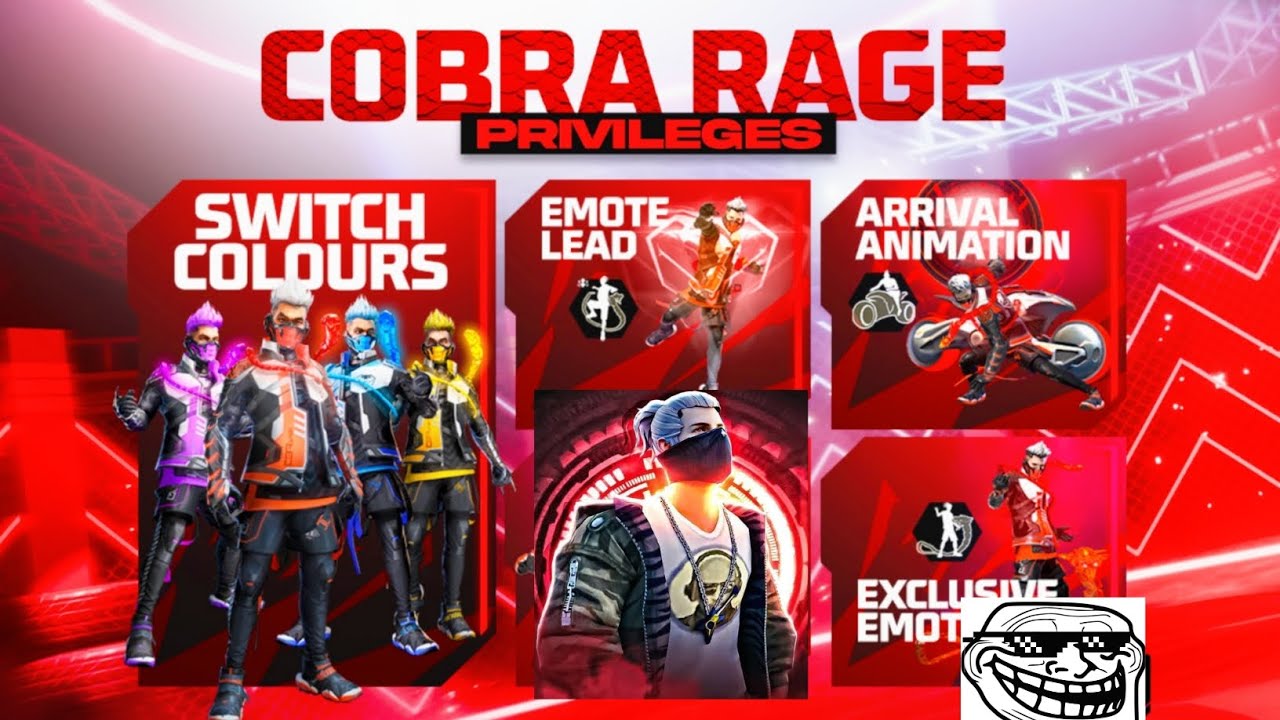 old Cobra Bundle is Back in free fire cobra Rage old emote is Back 💎# ...