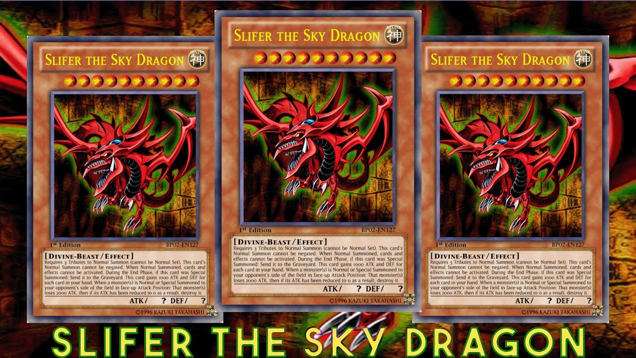 Yu Gi Oh! Power Of Chaos BAKURA THE DARK SPIRIT SLIFER THE SKY DRAGON ...