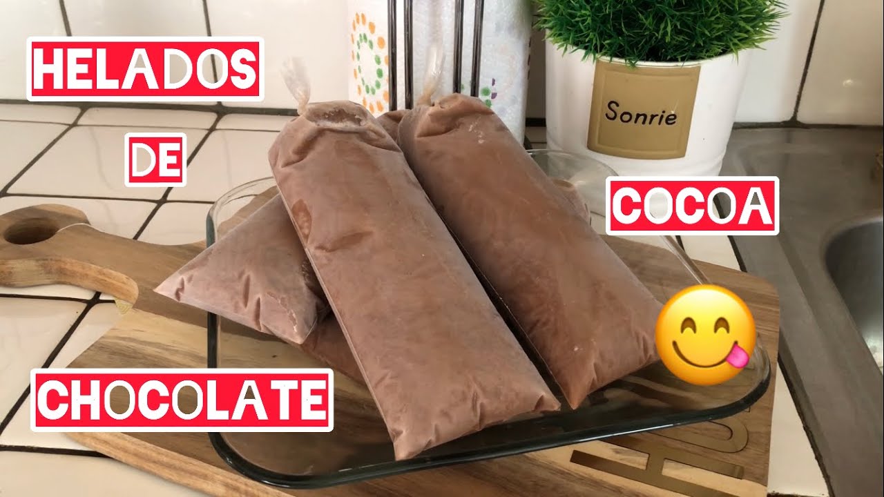 Helados de chocolate, los más vendidos, bolis, hielitos, congeladas 😋 ...