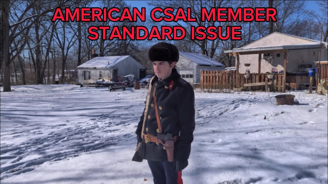 American CSAL Member standard Issued firearms. - YouTube