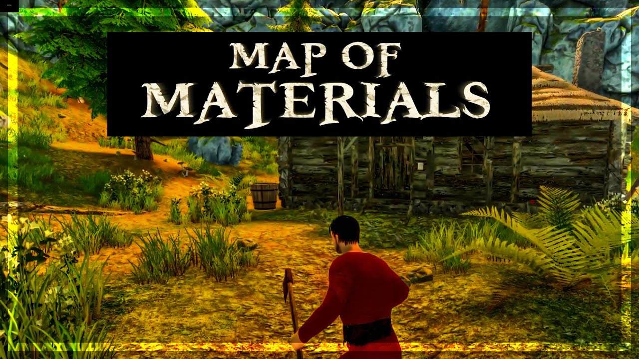 EXTREMELY Satisfying Old-School Survival RPG - Map Of Materials (First ...