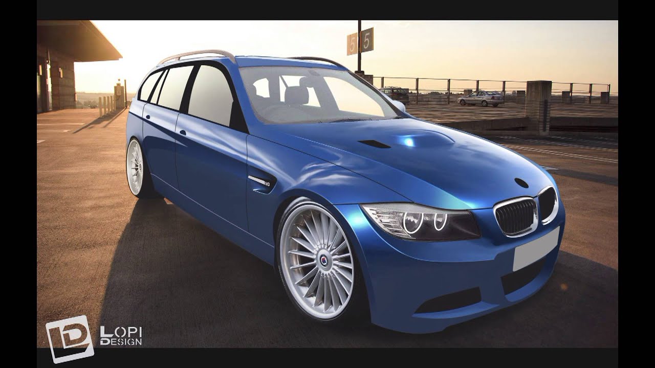 Virtual Tuning BMW E91 By Lopi - YouTube