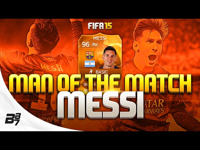 Messi Fifa 15 Motm