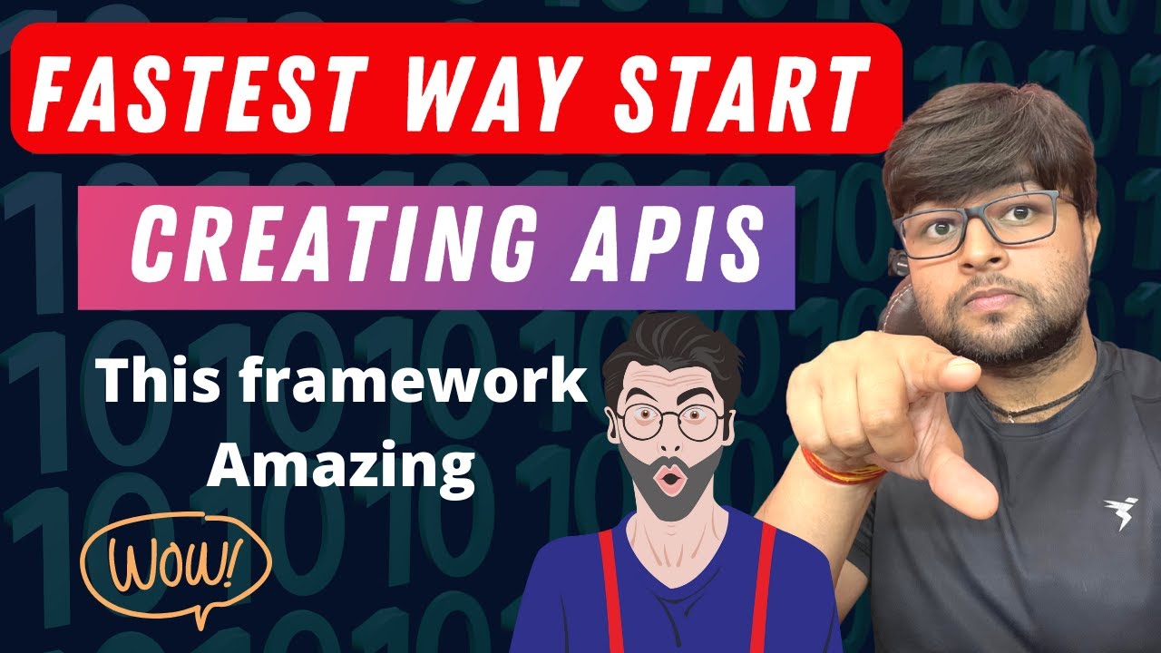 Fastest Way Start Creating APIs This Framework Is Amazing Hindi Fastest Way Start Creating APIs This Framework Is Amazing Hindi