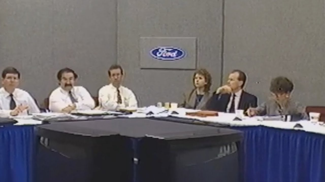 Ford Executive Engineering Teleconference Meeting 1980's 1990's - YouTube