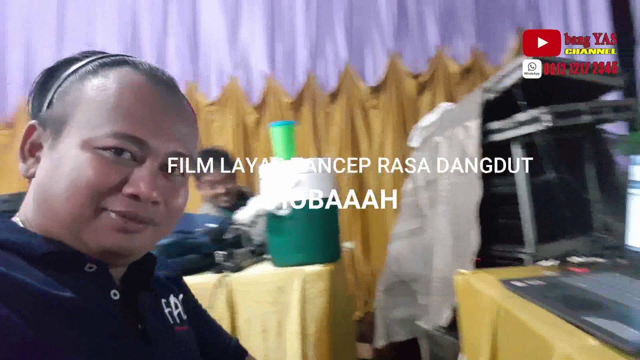 lanjutan persiapan muter film layar tancep bersama bang yas - YouTube