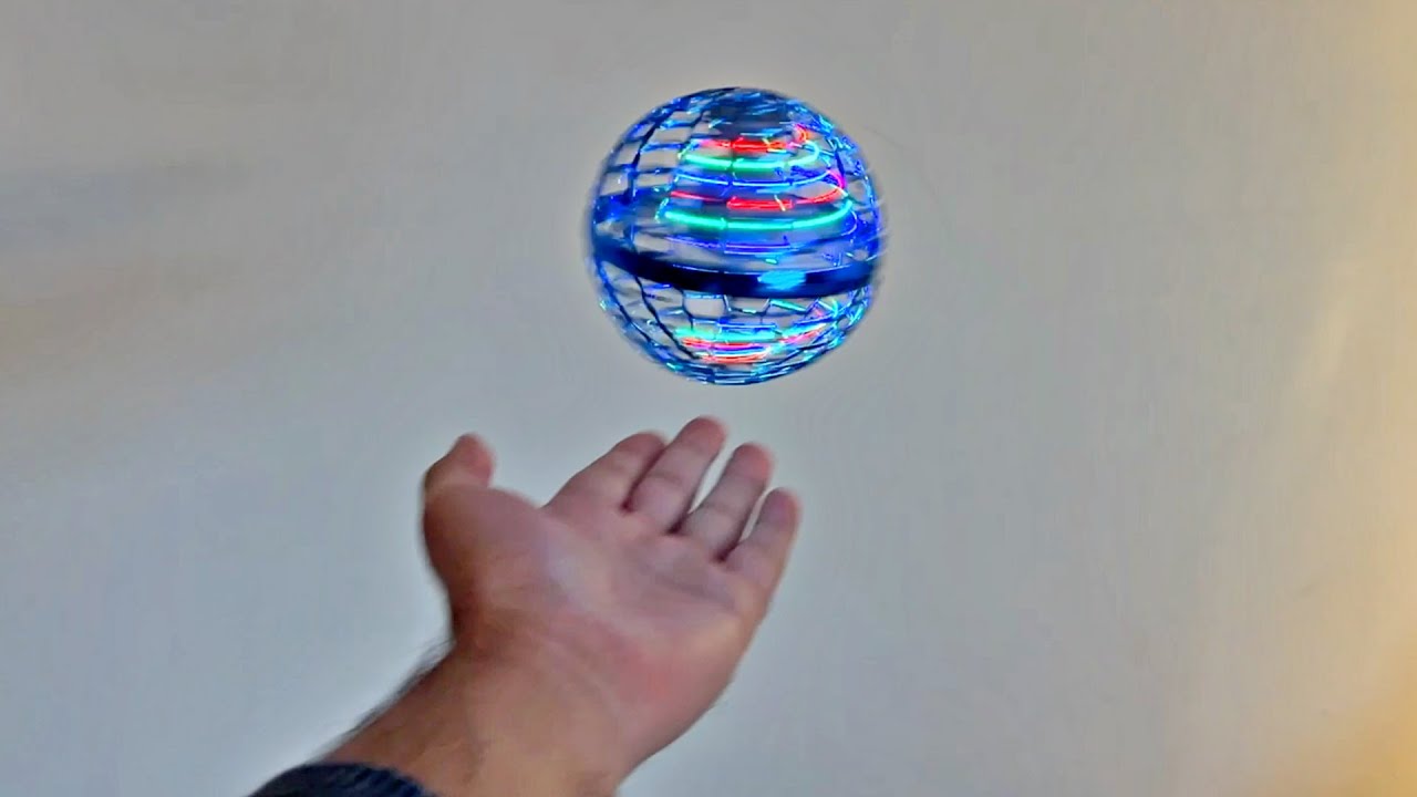 Amazing Flying Drone Ball - Boomerang Ball - Flying Ball with RGB ...