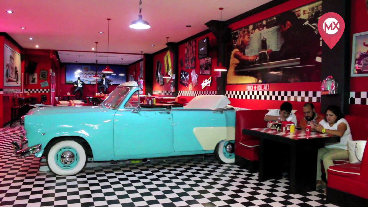 HAMBURGUESAS Y MALTEADAS AL ESTILO ROCKABILLY - YouTube