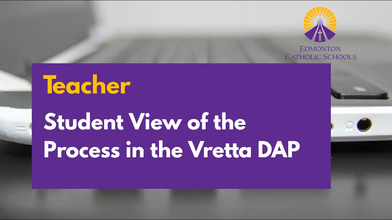 Student Edition: Process for Accessing the Vretta DAP - YouTube