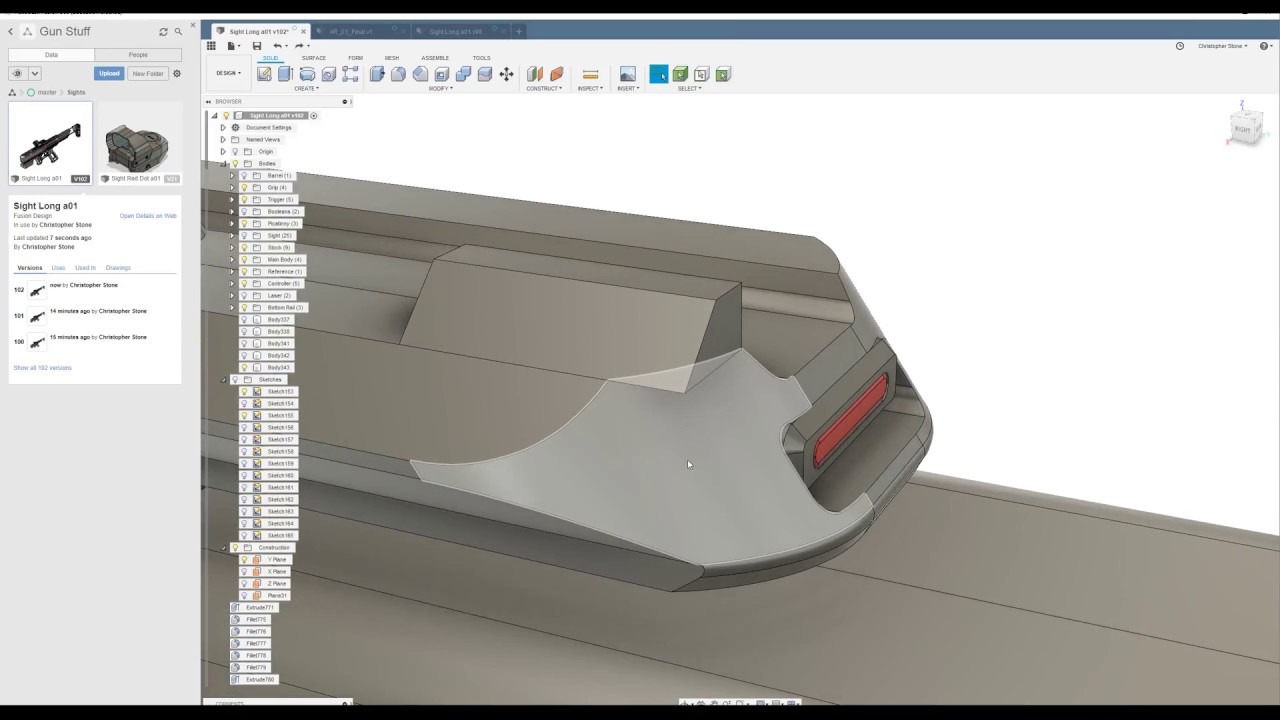 Matching Fillets with Split Body in Fusion 360 - YouTube