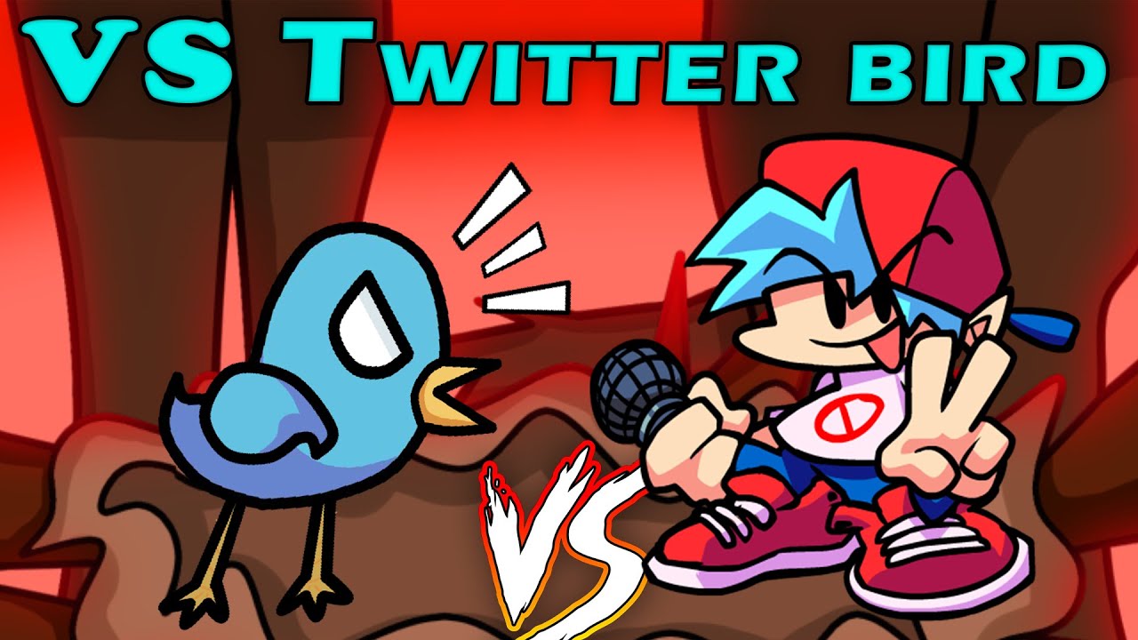 Friday Night Funkin': VS Twitter FULL WEEK [FNF Mod/HARD] FNF Twitter ...