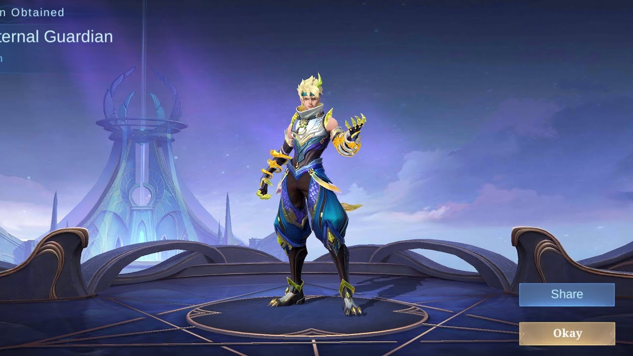 mobile legends yin starlight card skin part 2 - YouTube