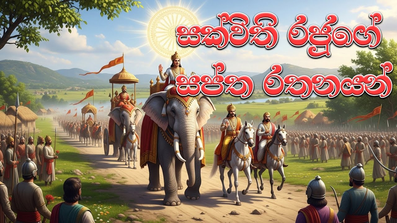 සක්විති රජුගේ සප්ත රත්නයන් | The Seven Treasures of a Universal Monarch ...