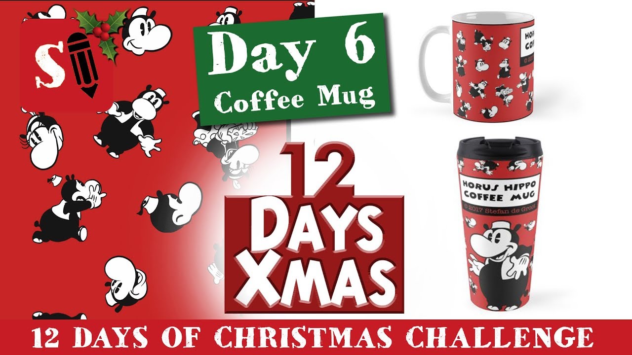 12 Days of Christmas Challenge - Day 6: Coffee Mug - YouTube