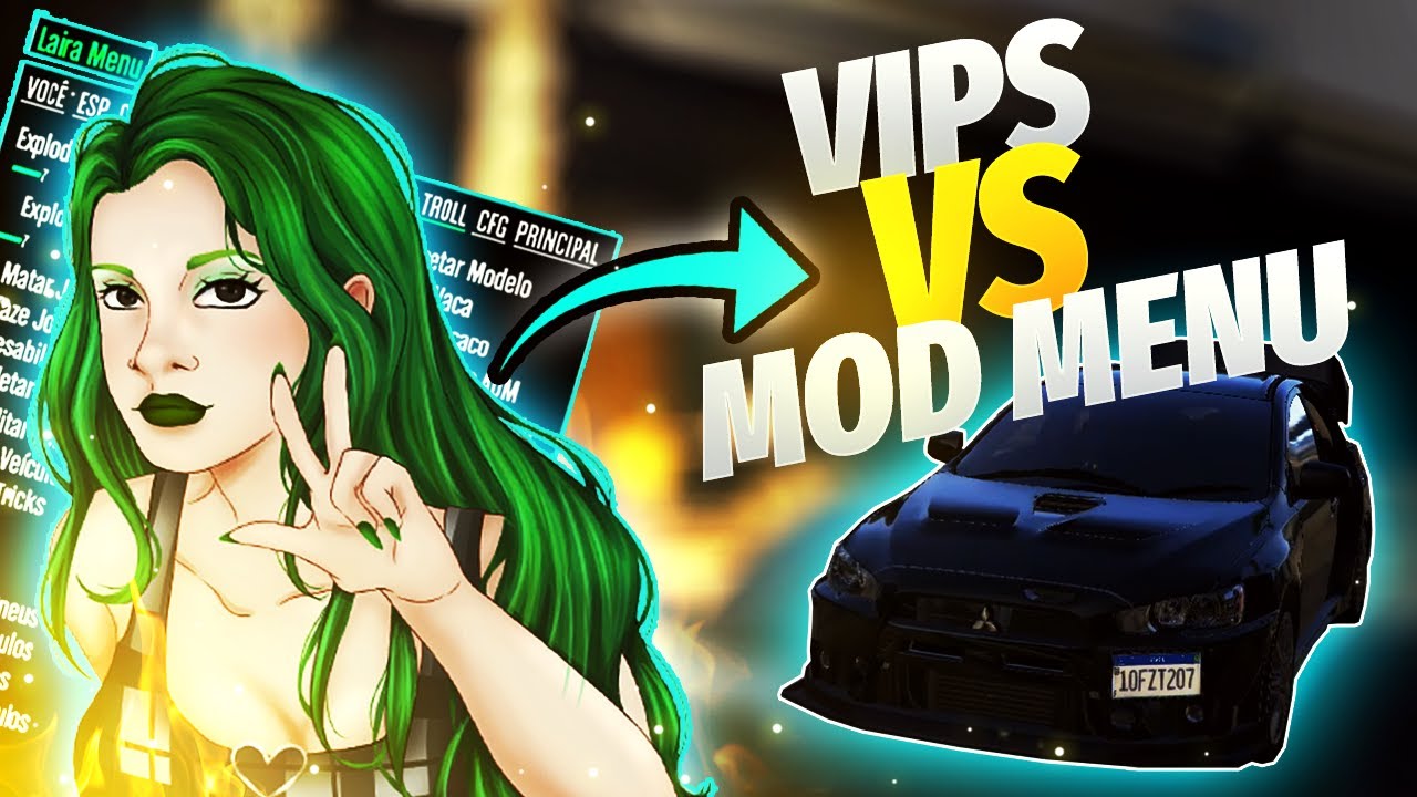 VINGANÇA contra VIP GADO com MOD MENU no GTA RP - YouTube