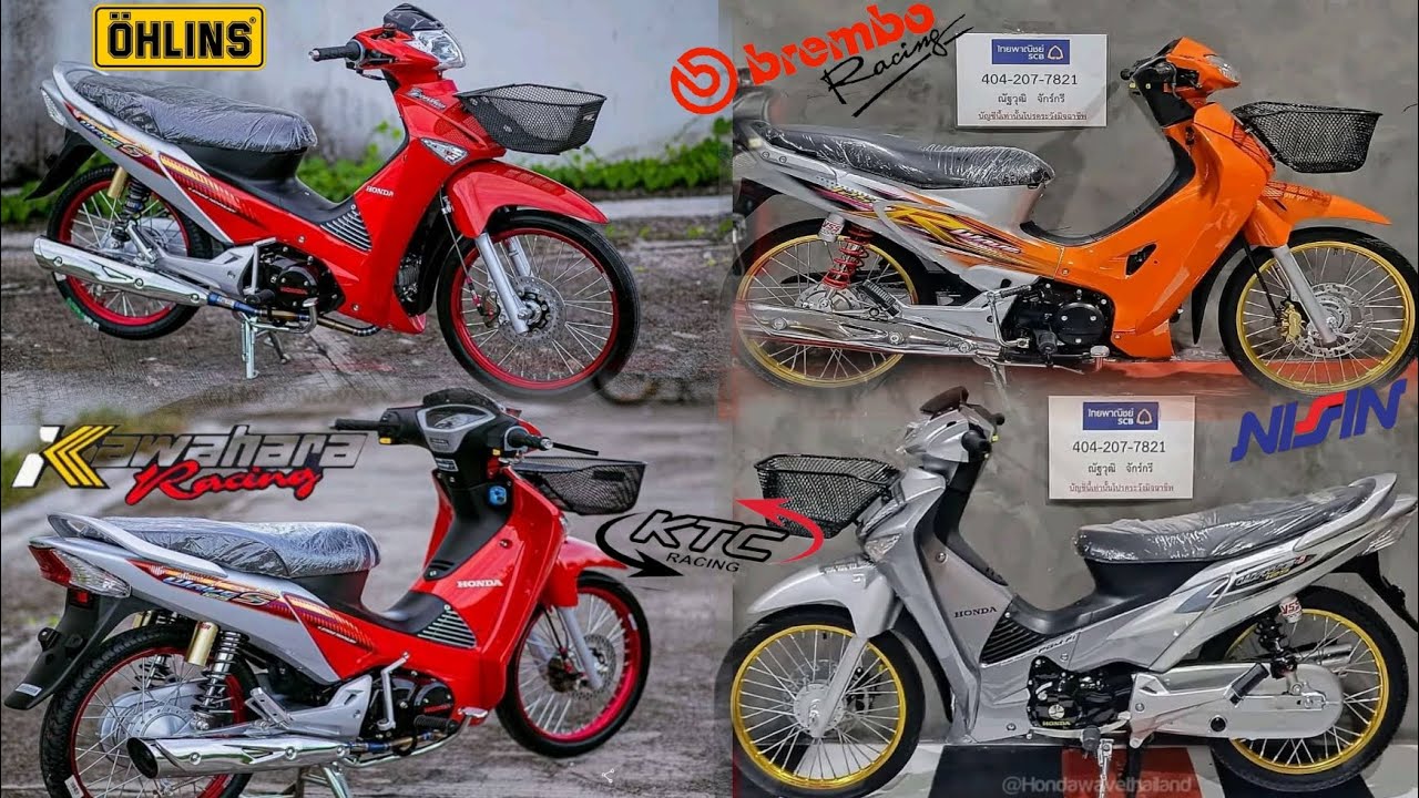 Kumpulan modifikasi Honda wave 125 Thailand style Mothai konsep ...