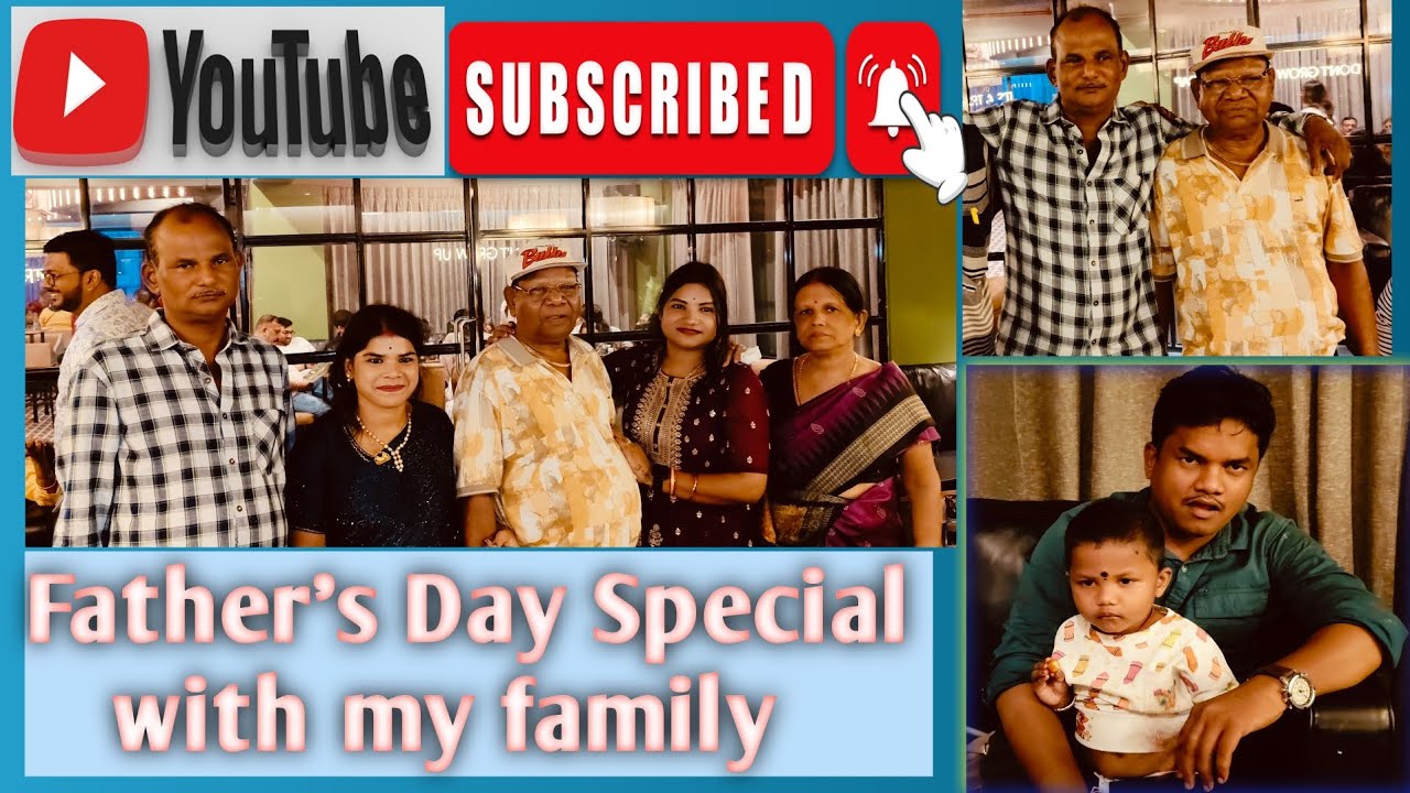 Father's Day Specia|My 8th vlog|With My Family| Special Day| YouTube ...