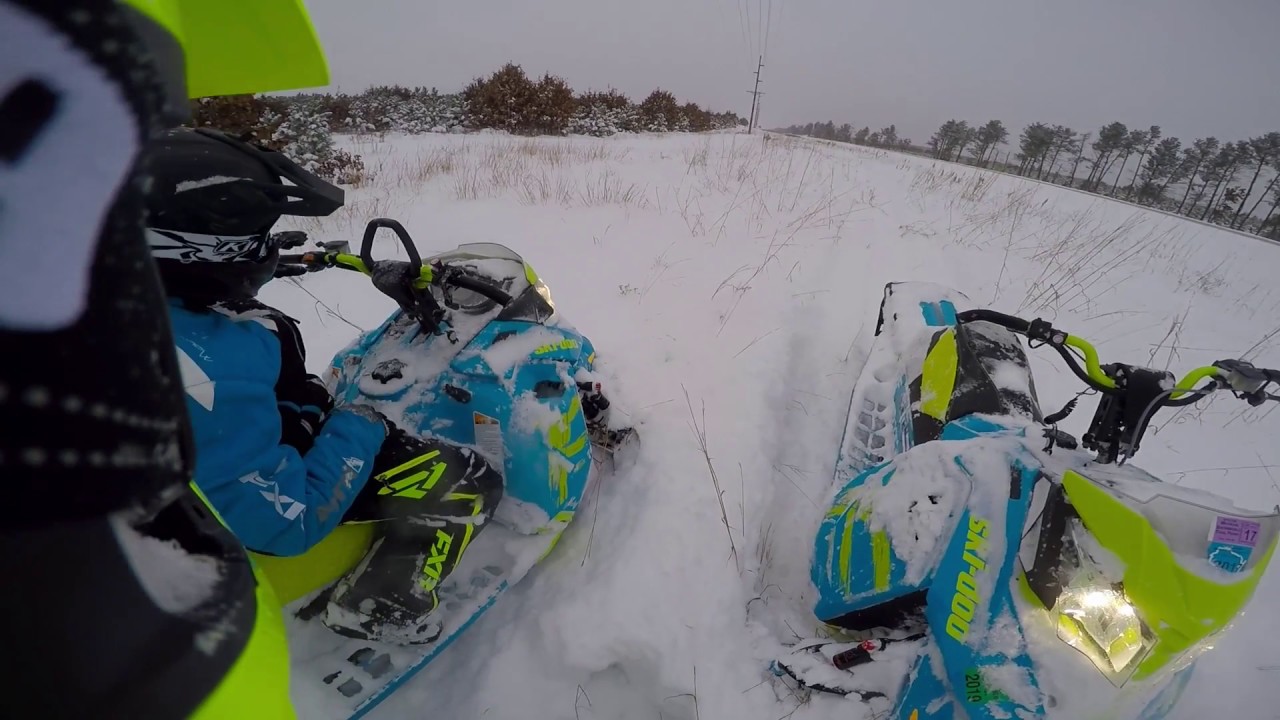 2017 Ski Doo Freeride 137 | Go Pro - YouTube