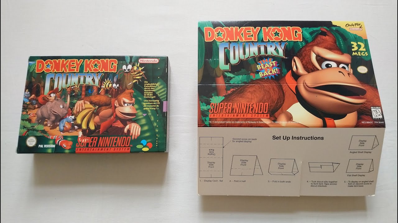 Retro Video Game Promo Collection (PART 276) - Donkey Kong Country ...