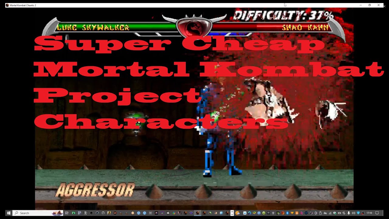 Super Cheap Mortal Kombat Project Characters - YouTube