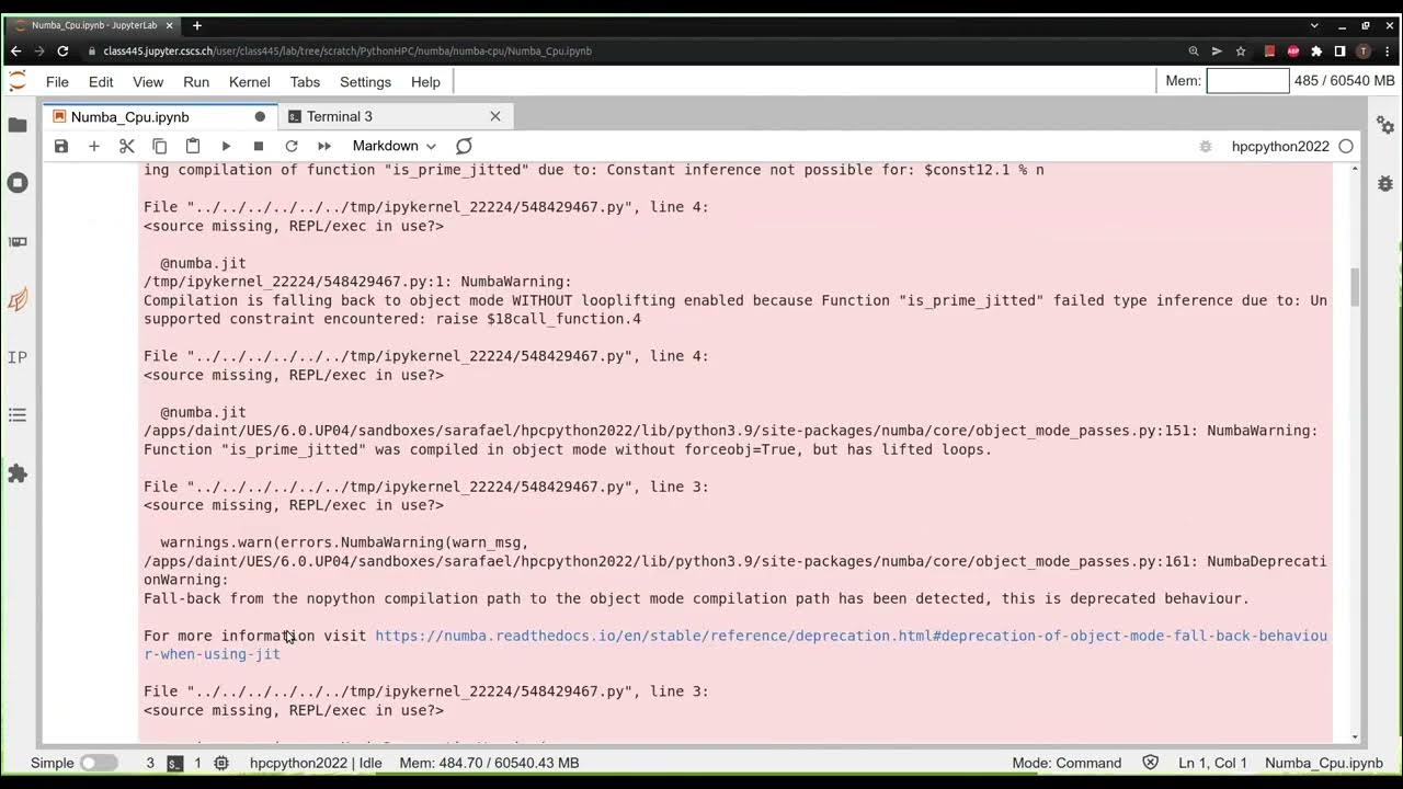Video of the course "High-Performance Computing with Python" - 2 - YouTube