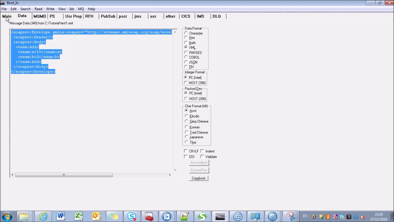 Send msg using RFHUtil & MQ Explorer - YouTube