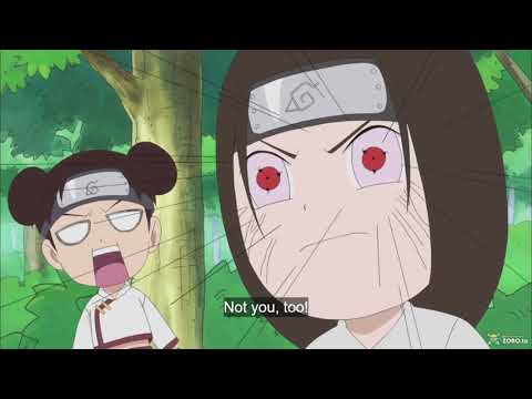 Lee Uses Sharingan, Neji Uses Byaku-Sharingan