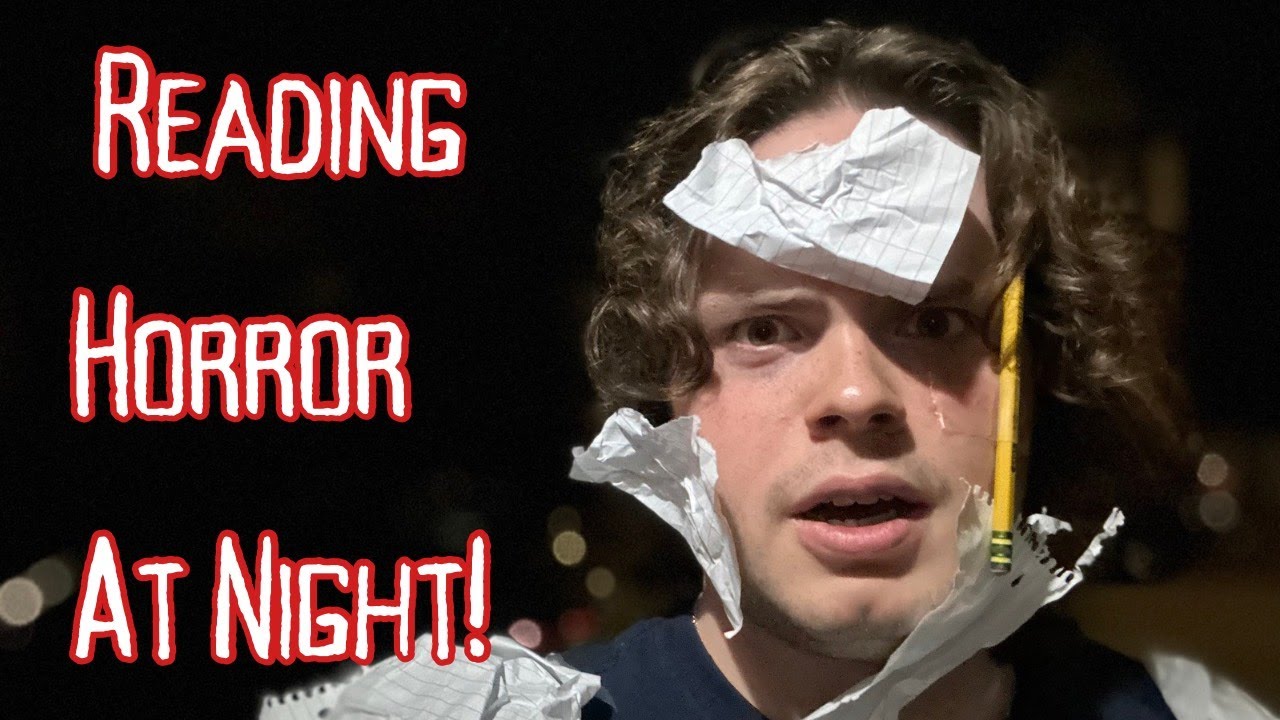 Reading Horror Stories Alone in the Dark - YouTube