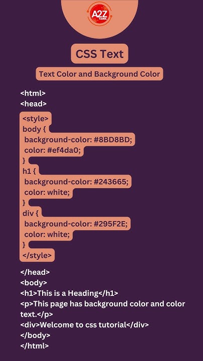 Css Text Color Csstutorial Trendingshorts Trending Education Shorts Shortsvideo Shots