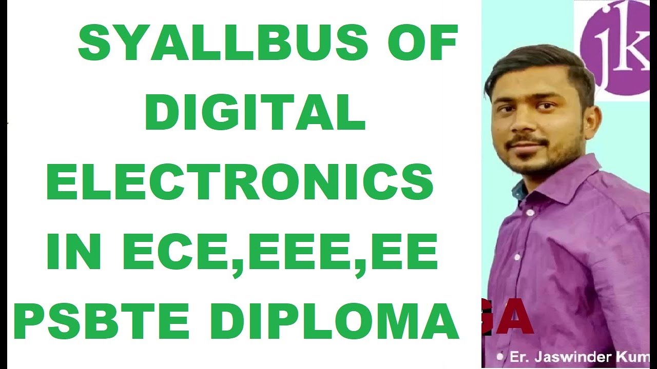 Syllabus and Introduction to Digital Electronics Polytechnic PSBTE ...